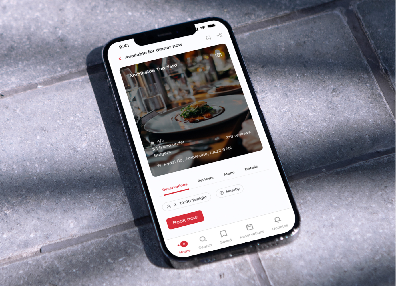 UX/UI design case study: OpenTable - Tali Neiman